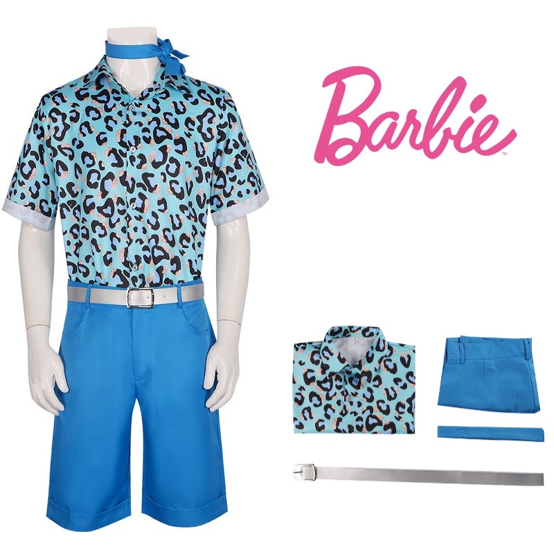 Barbie Ken Halloween Cosplay Costume For Men Popular Movie Character ...