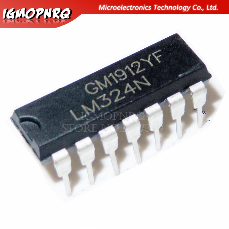 10pcs LM324N LM324 LM339N LM339 DIP-14 Operational Amplifiers - Op Amps Quad Operational Amp new ...