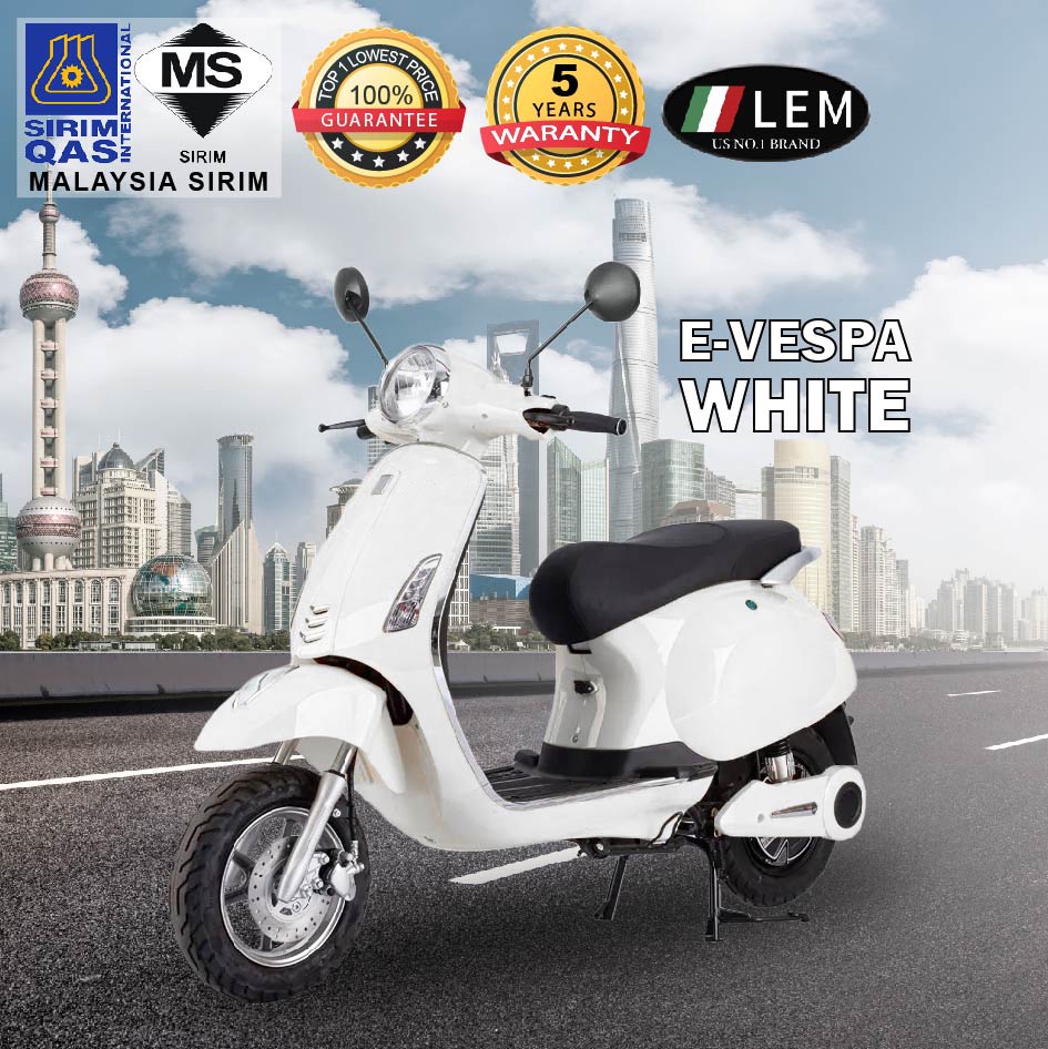★LEM★ NEW !!! E-Vespa - electric bike/electric scooter | Shopee Malaysia