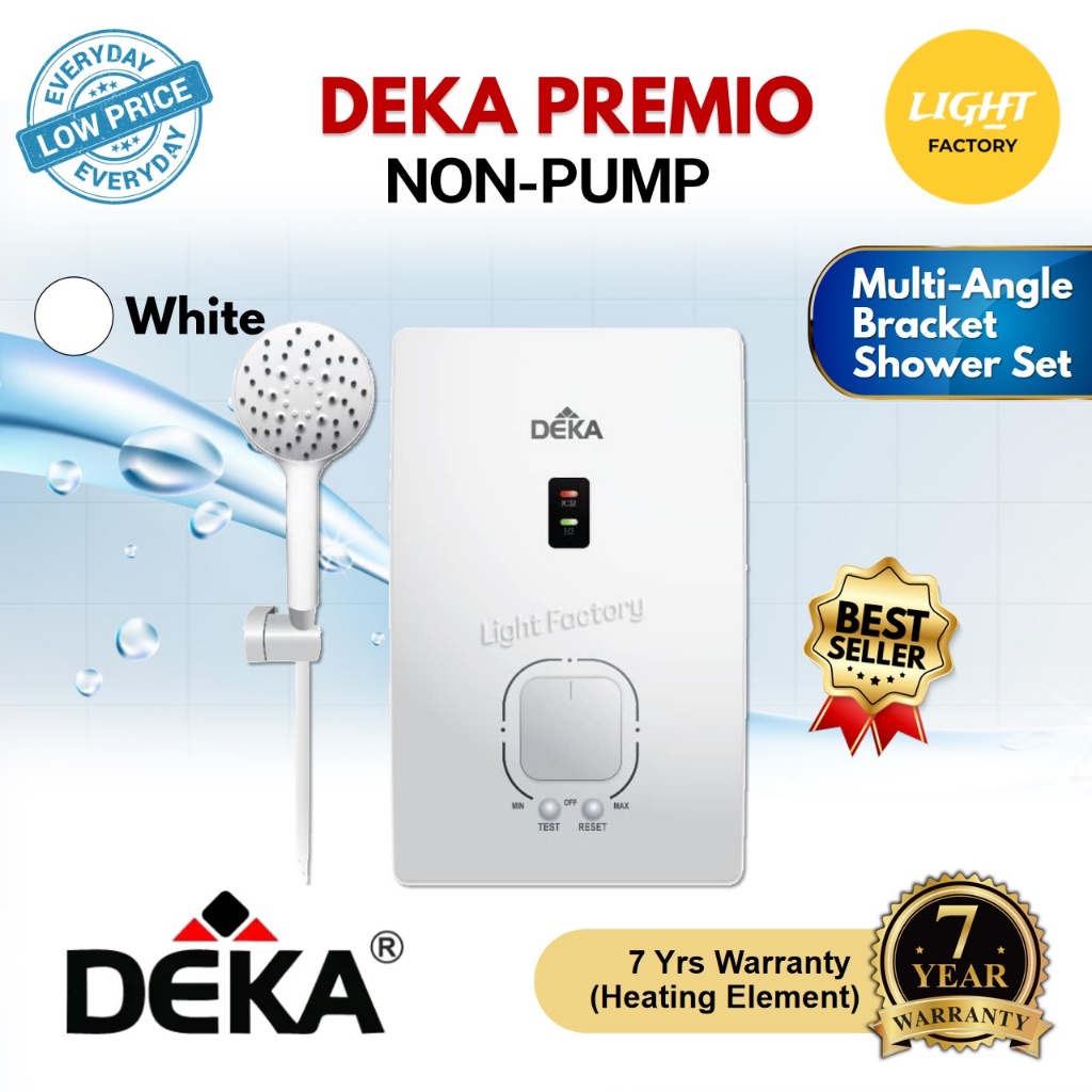 🔥NEW🔥DEKA PREMIO | FANZO Non-Pump Water Heater Instant Heat Water ...