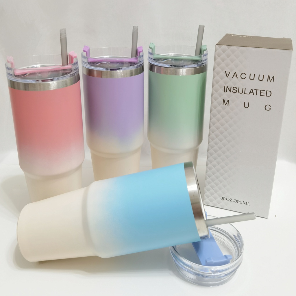Coffee Tumbler Vacuum Insulated Starbucks Thermal Flask Water Bottle ...
