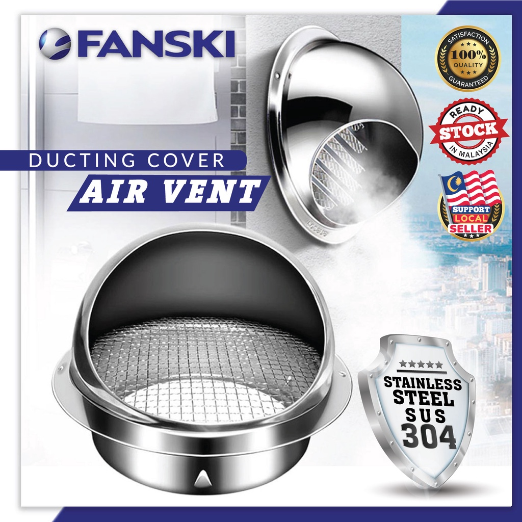 4" 5" 6" 7" 8" STAINLESS STEEL DUCTING CAP | Shopee Malaysia