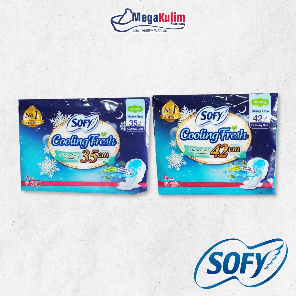 Sofy Cooling Fresh 9's / 6's Pads (35cm / 42cm) | Shopee Malaysia