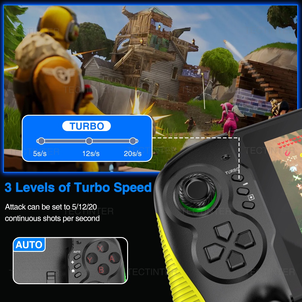 Controller Handheld for Nintendo Switch Double Motor Vibration Wireless ...