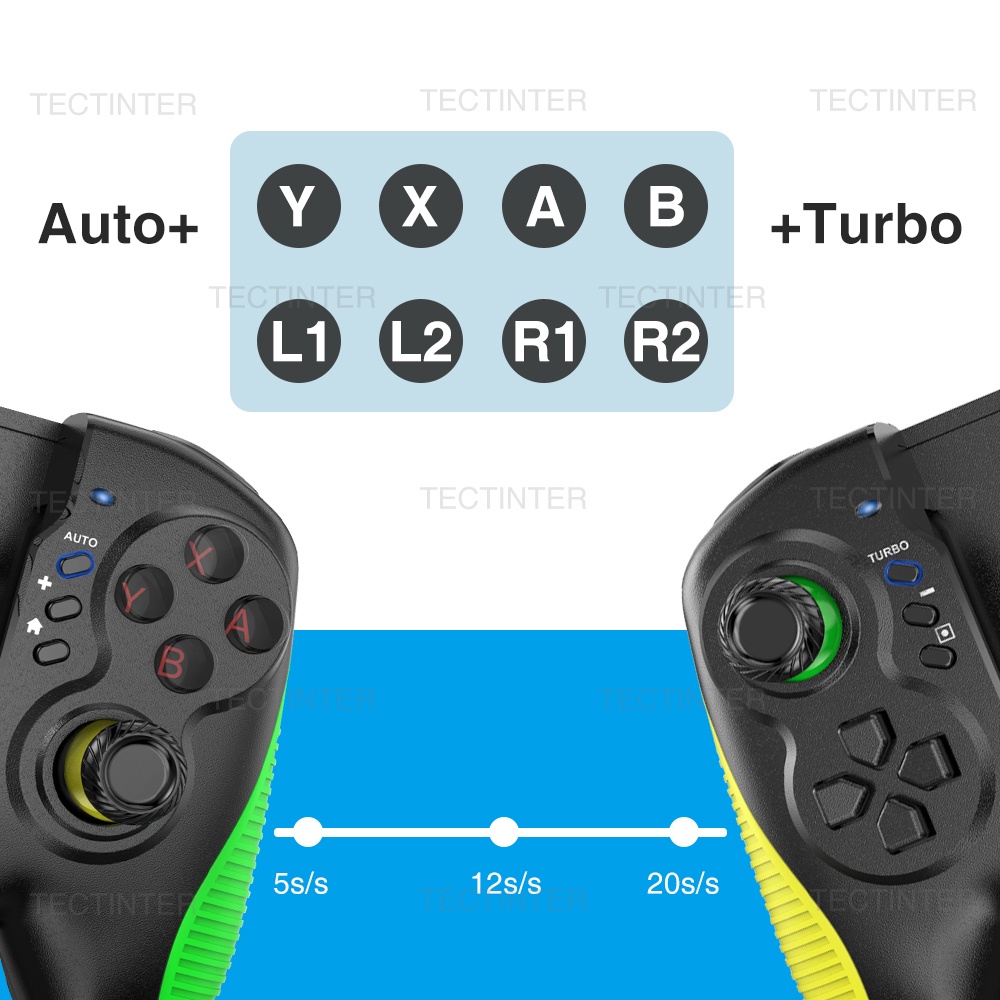 Controller Handheld for Nintendo Switch Double Motor Vibration Wireless ...