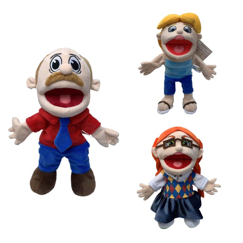 40cm Jeffy Puppet Doll Jeffy Hand Puppet Sml Jeffy Puppet Family Real ...