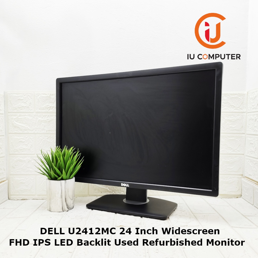 DELL U2412MC 24 INCH IPS FHD LED BACKLIT WIDESCREEN USED REFURBISHED ...