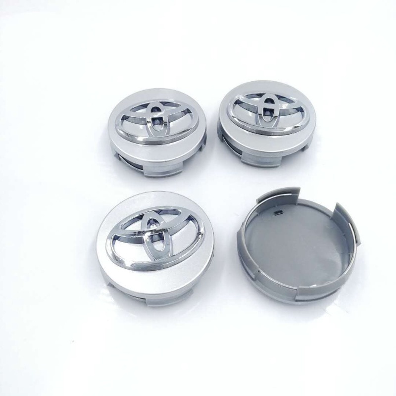 4pcs Toyota Car Logo Wheel Center Hub Cap 62mm Tire Rim Caps ...