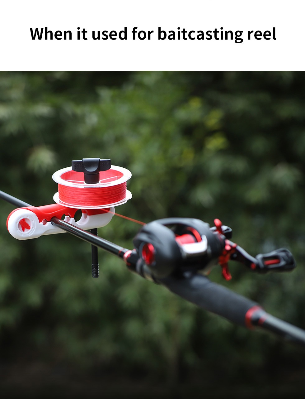 Fishing Line Winder Portable Reel Line Spooler Machine Spinning Reel ...