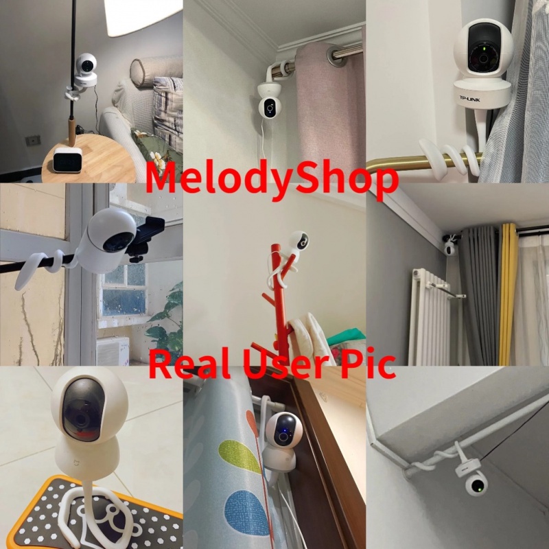 For EZVIZ C6N IP Camera CCTV Stand Holder Free-Punch Wall Mount Without ...