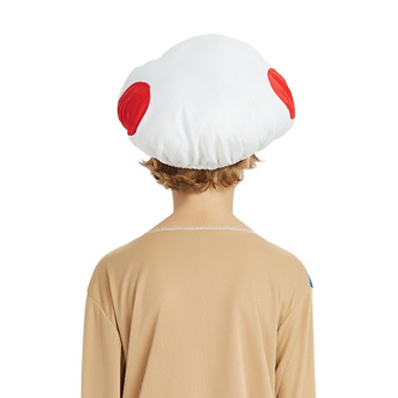 Super Mario Bros Toad Cosplay Costume For Kids Boy Halloween Christmas ...