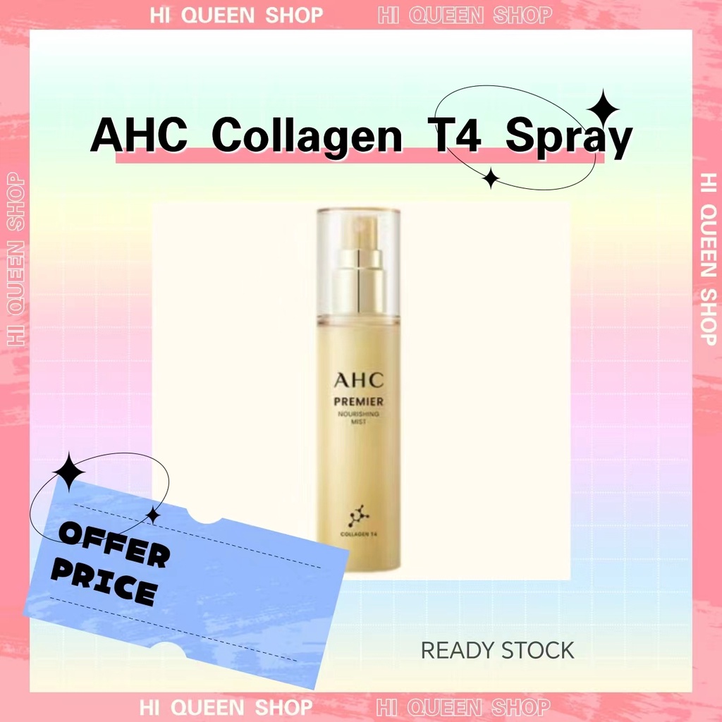 AHC Collagen T4 Spray 胶原蛋白T4喷雾 - 100ml | Shopee Malaysia