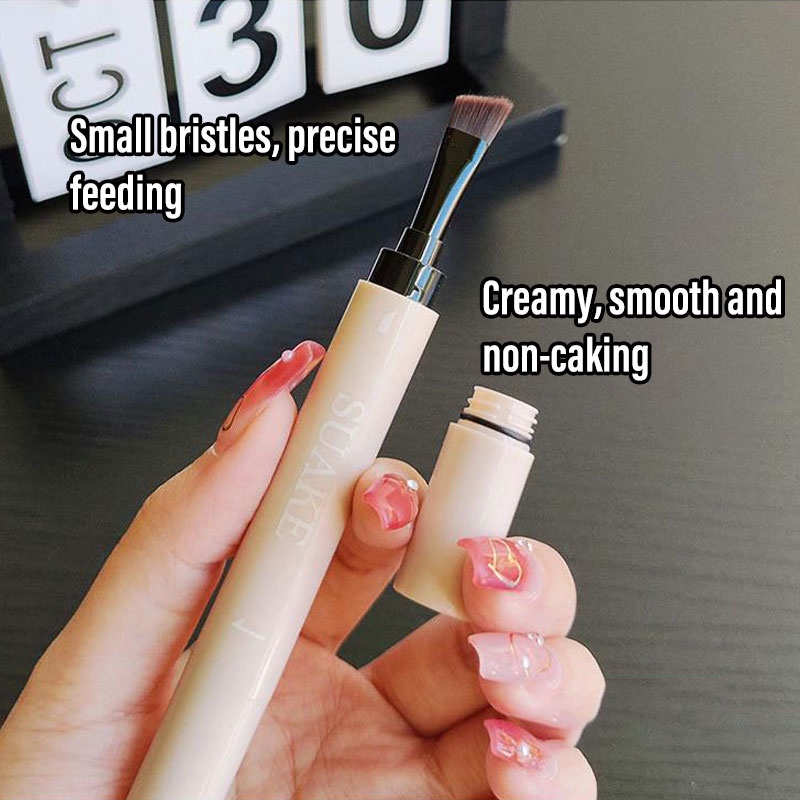 2-in-1 Eyebrow Staining Cream Waterproof and Sweatproof No Fade Natural ...