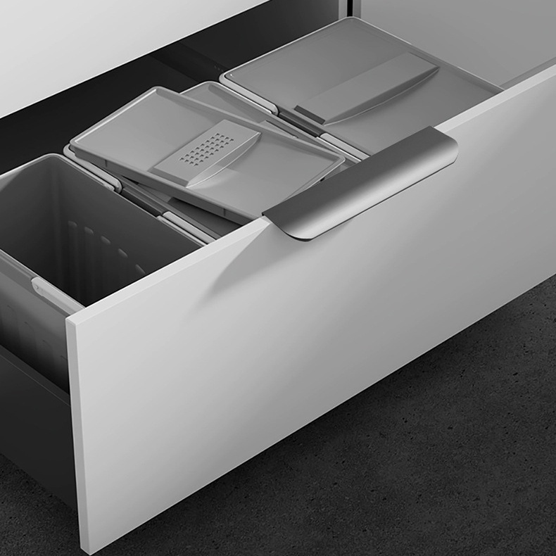 【600/800/1000mm】Hidden Space Aluminum Long Drawer Handle Invisible ...