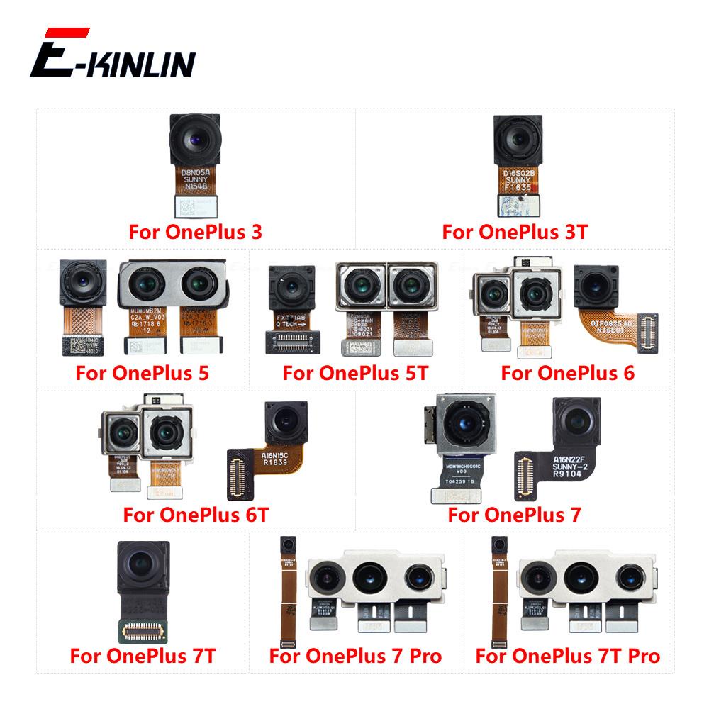 Front & Rear Back Main Selfie Facing Camera Flex Cable Parts For OnePlus 3 3T 5 5T 6 6T 7 7T Pro ...