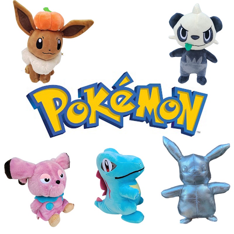 Collectible Pokemon Plush 20cm Height Fluffy Huggable And | Shopee Malaysia