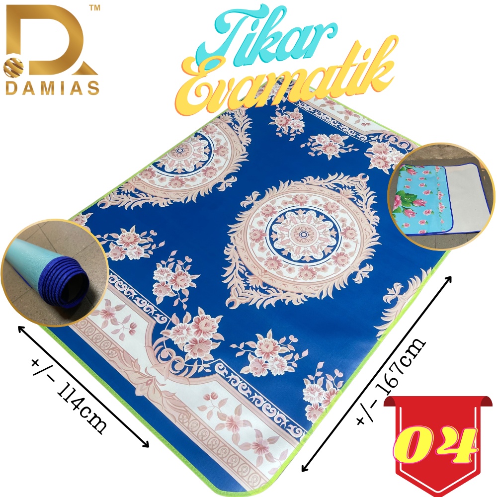 Indoor And Outdoor Cartoon Foral Abstract Plain Modern Tikar Evamatic ...