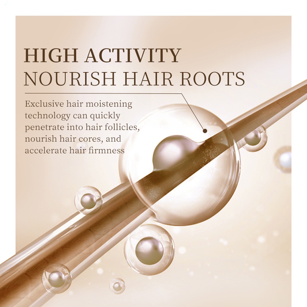 ROREC SADOER Dandruff Coconut Oil Shampoo Nourishing Smooth Fluffy Anti-Dandruff Oil Control ...