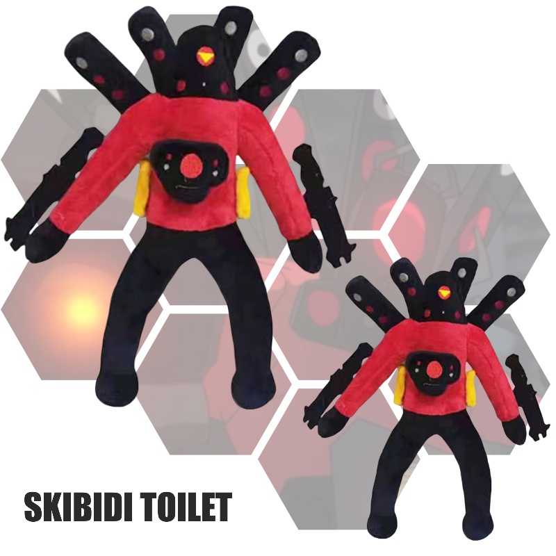 30cm Skibidi Toilet Plush High-quality Stuffed Toy Funny And Soft ...