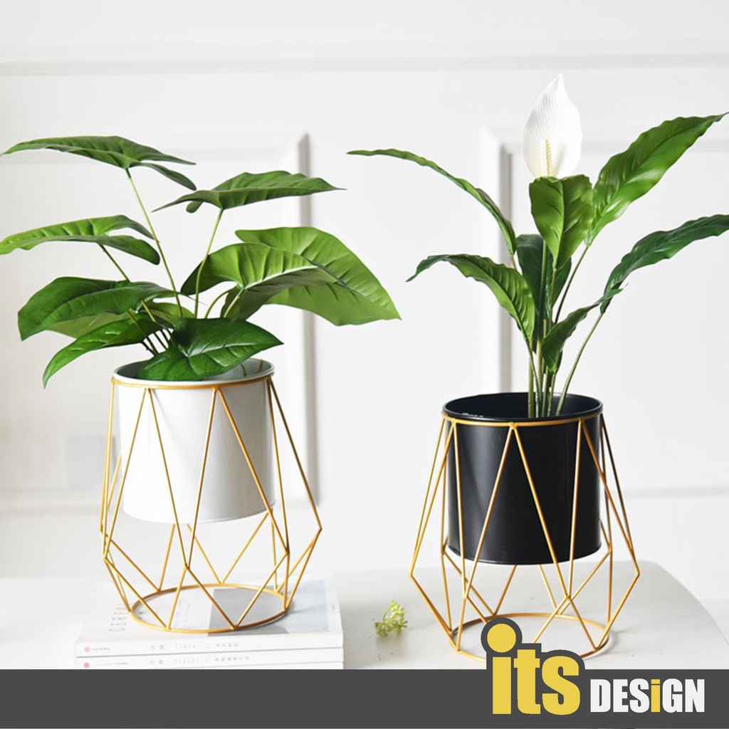 🍇 Besi Bakul Hiasan Berkaki Pasu Bunga Pokok Dalam Rumah Plant And ...