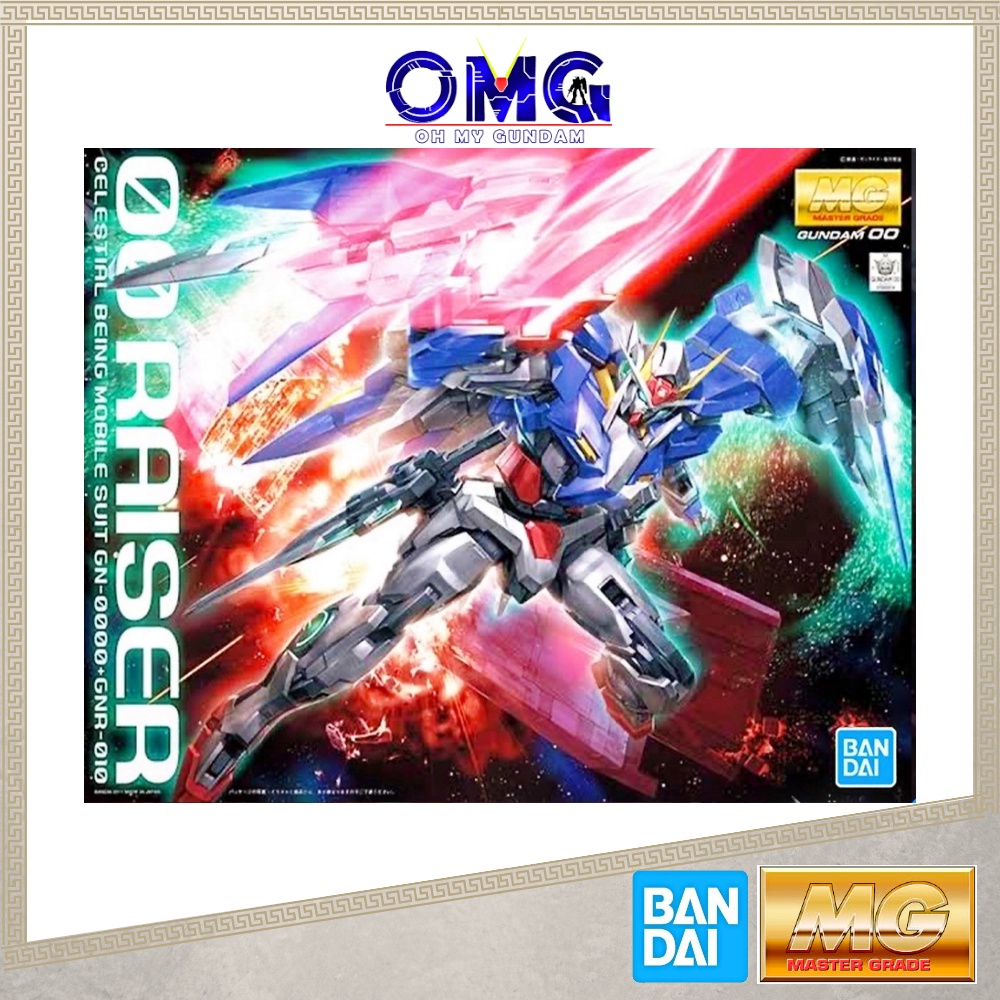 Bandai MG 00R + GNR010 63082 69914 00 Raiser Gundam 1/100 OOR 00R GNR ...
