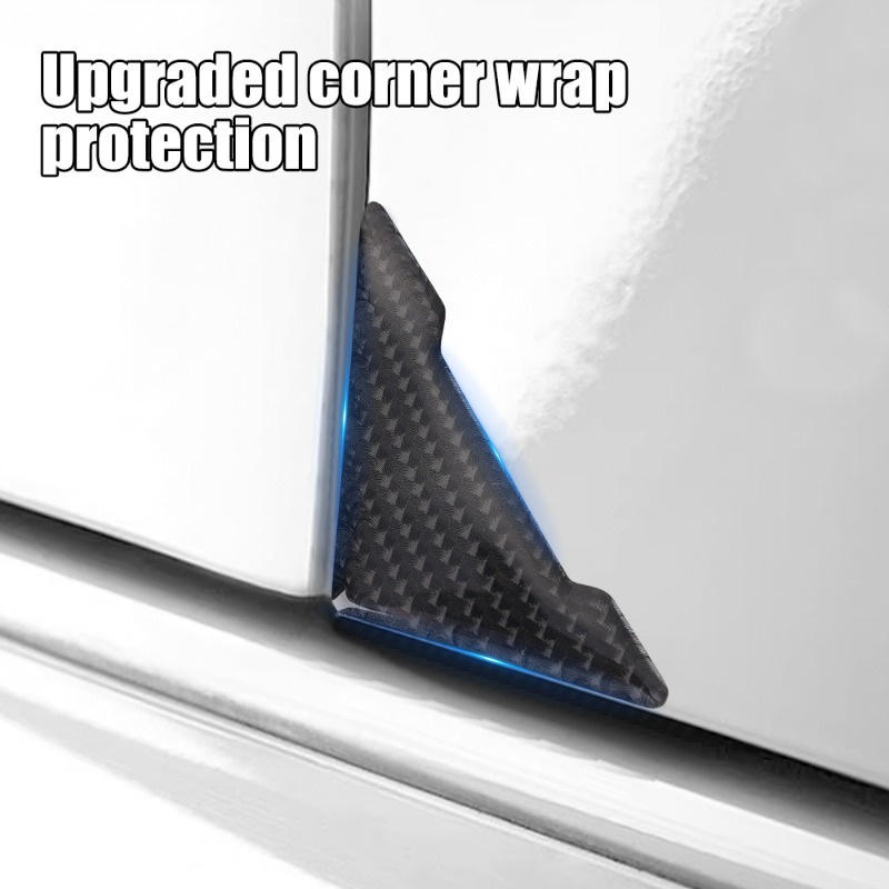 2Pcs/Set Universal Anti-Scratch Car Door Corner Protector Stickers ...