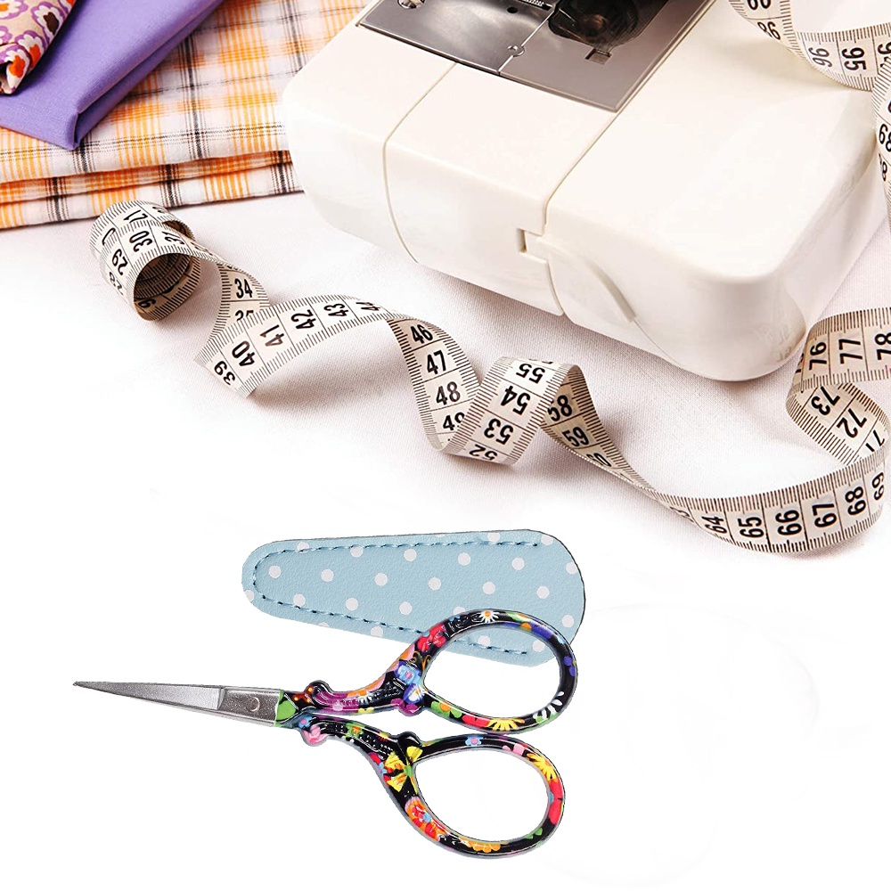Portable Scissors Protection Case Crane Shaped Scissors Cross ...