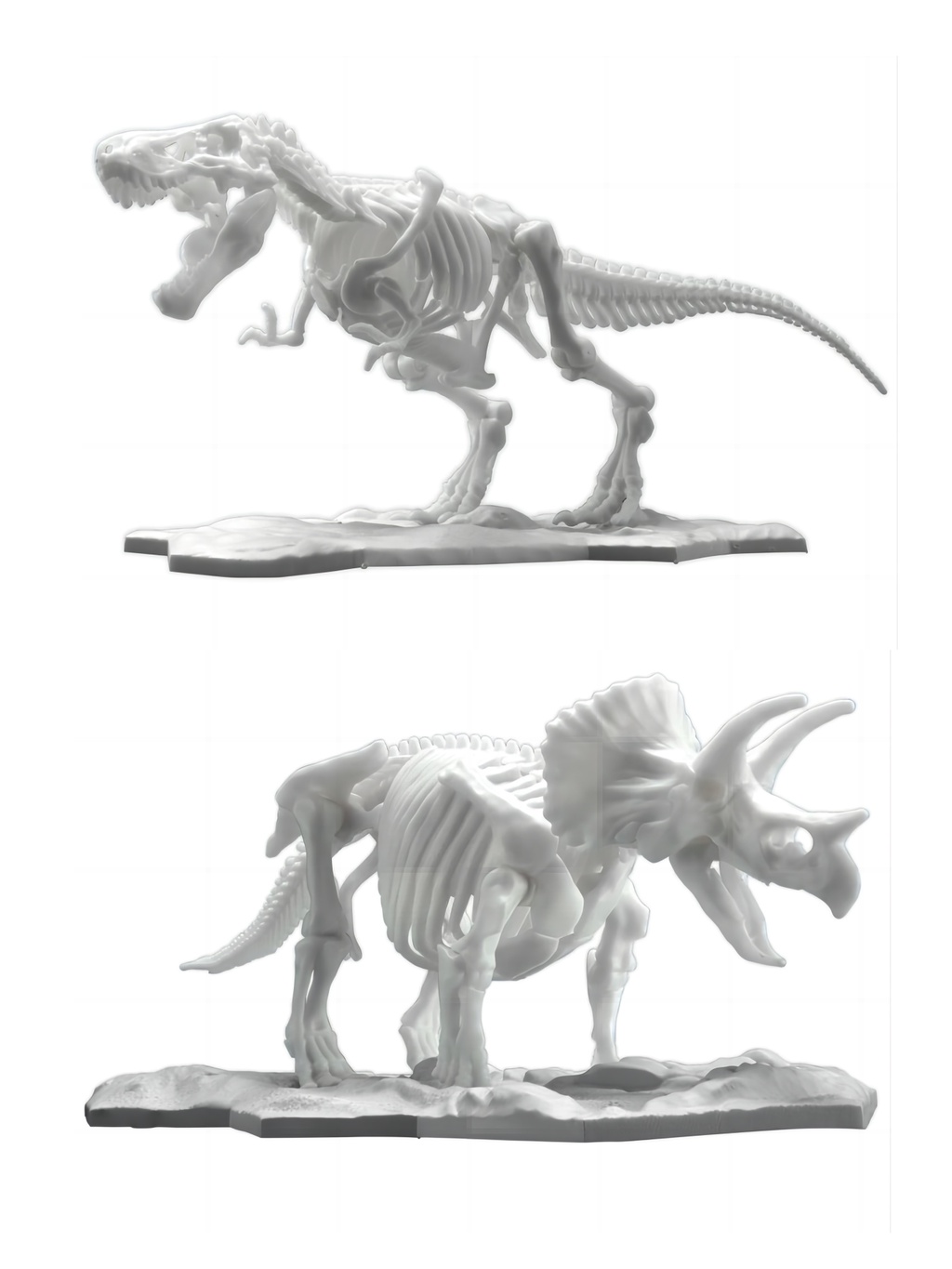 Bandai Hobby - Tyrannosaurus and Triceratops, Bandai Spirits Hobby ...