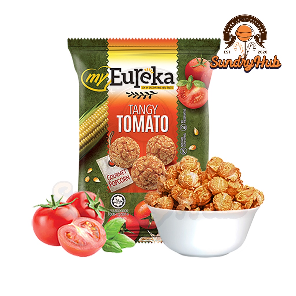 Eureka Popcorn Tangy Tomato 80g | Shopee Malaysia