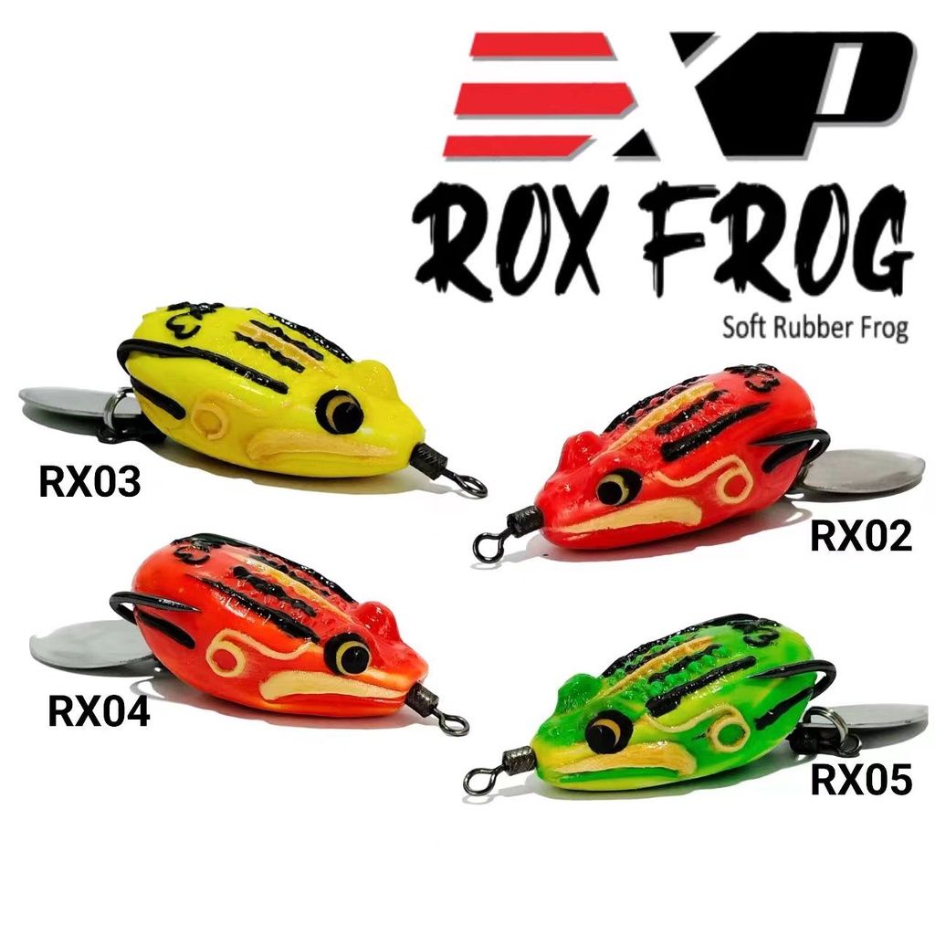 EXP ROX FROG SOFT RUBBER FROG (L-RF3) | Shopee Malaysia