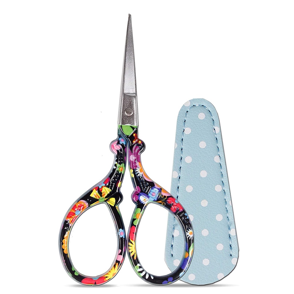 Portable Scissors Protection Case Crane Shaped Scissors Cross ...