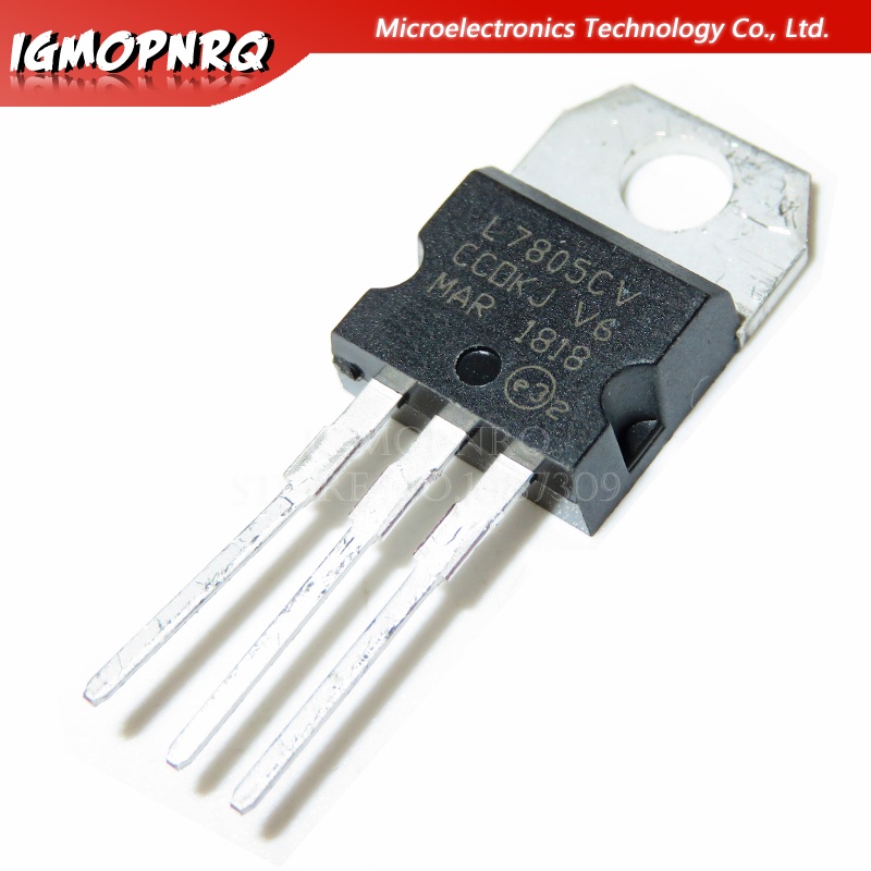 10pcs L7805CV L7805 KA7805 MC7805 Voltage Regulator 5V 1.5A TO-220 new original | Shopee Malaysia