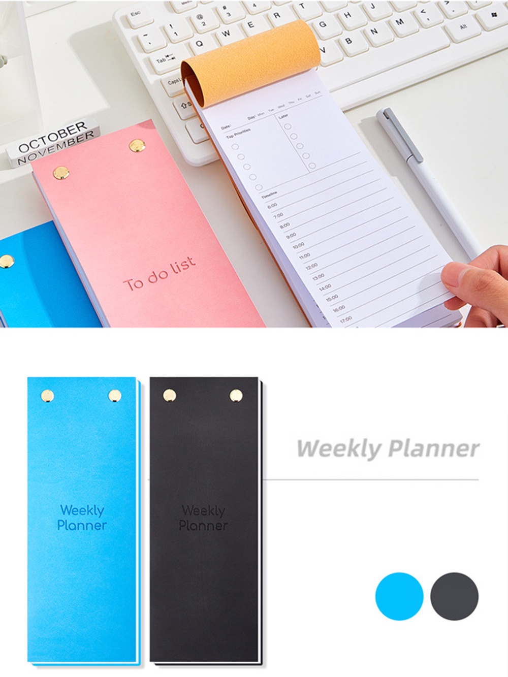 Planner Notebook Tearable Note Pad Memo Notepad Daily Plan Weekly Plans ...