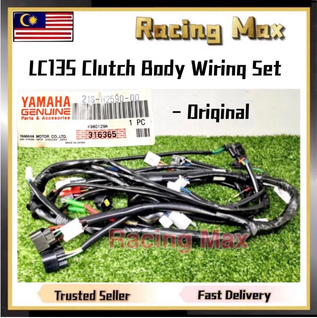 Original Yamaha LC135 V1 ES LCV1 LC 135 LC 135 ES Clutch Body Wiring ...