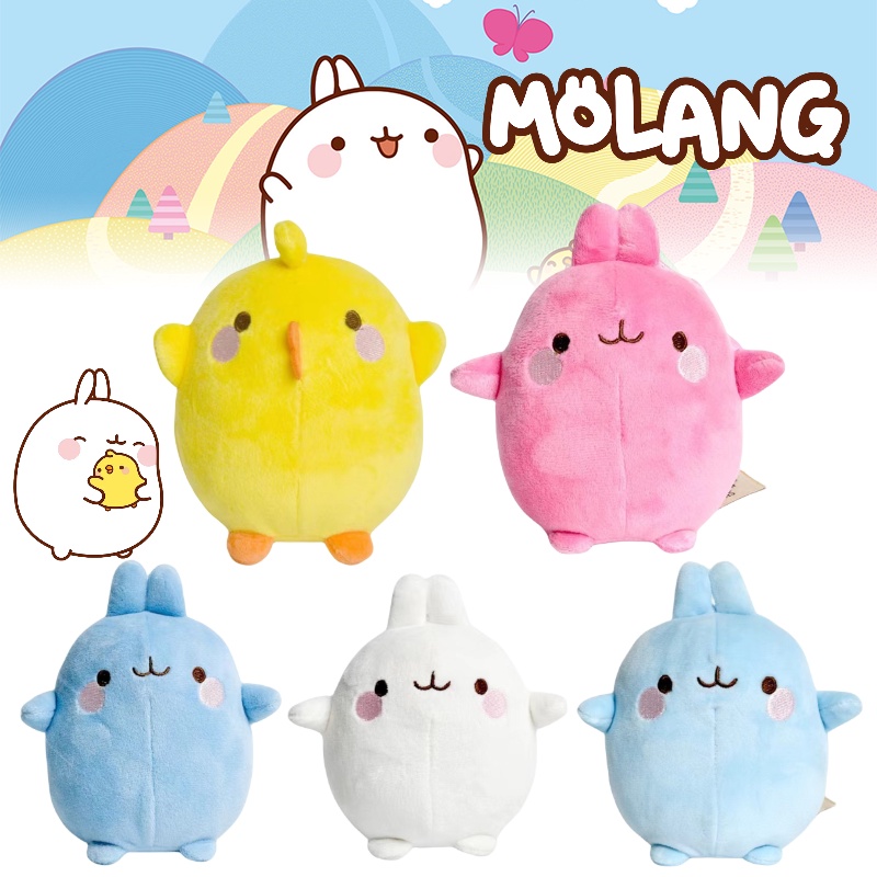 Genuine Molang Rabbit Soft Plush Toys Cartoon Piupiu Little Yellow ...