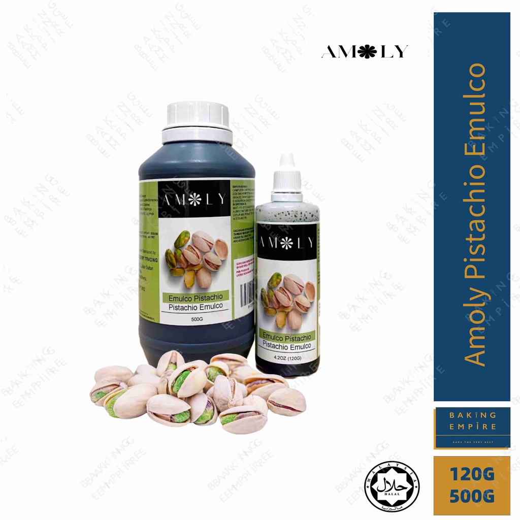 Amoly Pistachio Emulco 120g/500g | Shopee Malaysia