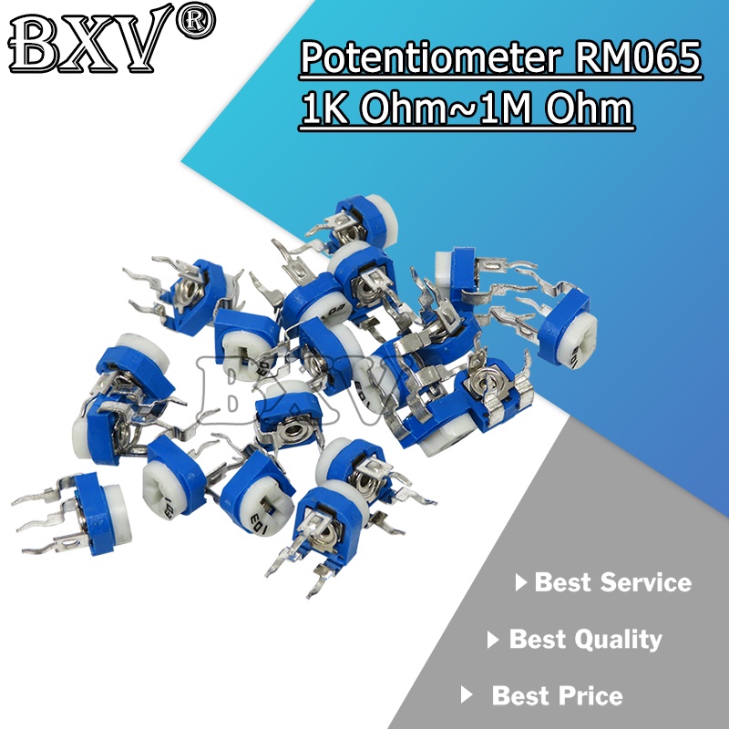 20PCS RM065 RM-065 100 200 500 1K 2K 5K 10K 20K 50K 100K 200K 500K 1M ...