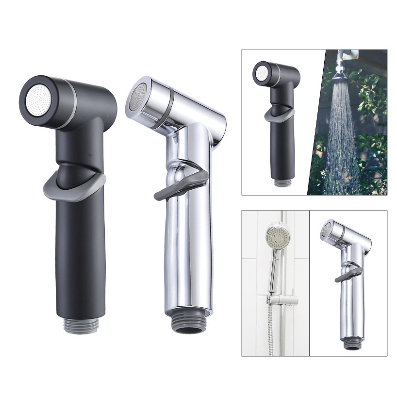 【24H Shipping】ABS HAND BIDET Toilet Bathroom Adjustable Handheld Spray ...