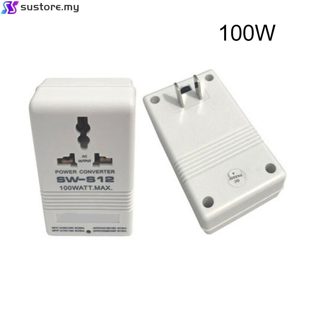 [Super] 1PCS Step UP or Down Voltage Converter Transformer 100W 110V/120V To 220V/240V [Ready ...
