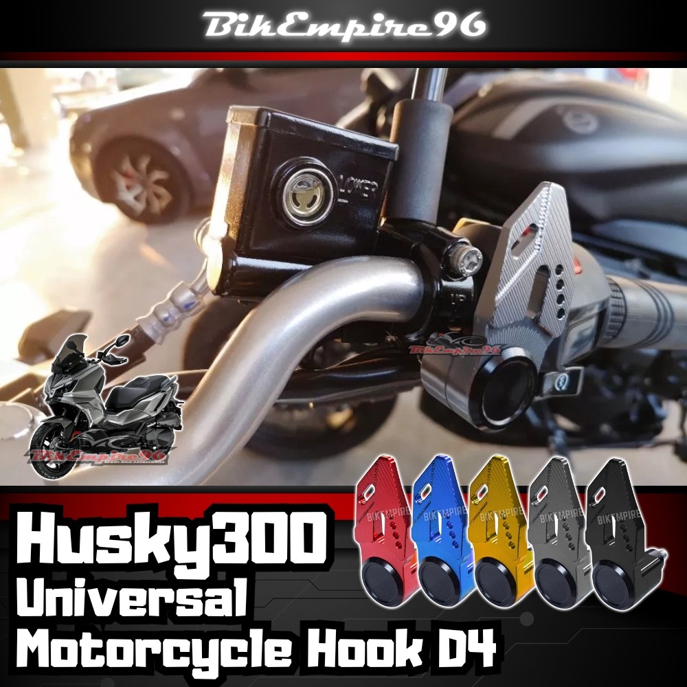 Husky300 Hook D4 Heavy Duty Premium Durable Hanger for Helmet Handle ...