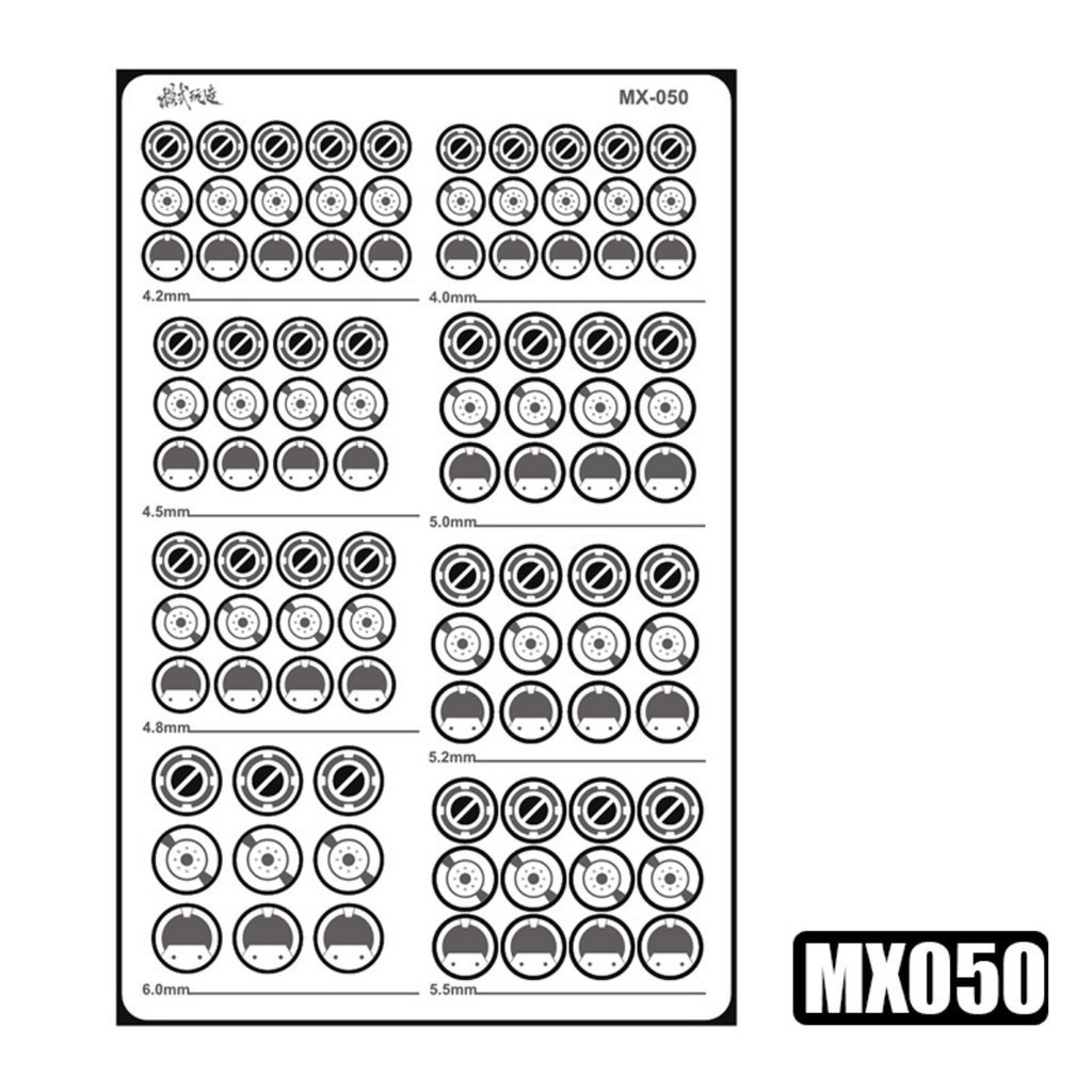 Universal Etched Sheet Groove Decoration MOSHI MX049 MX054 for Gundam ...