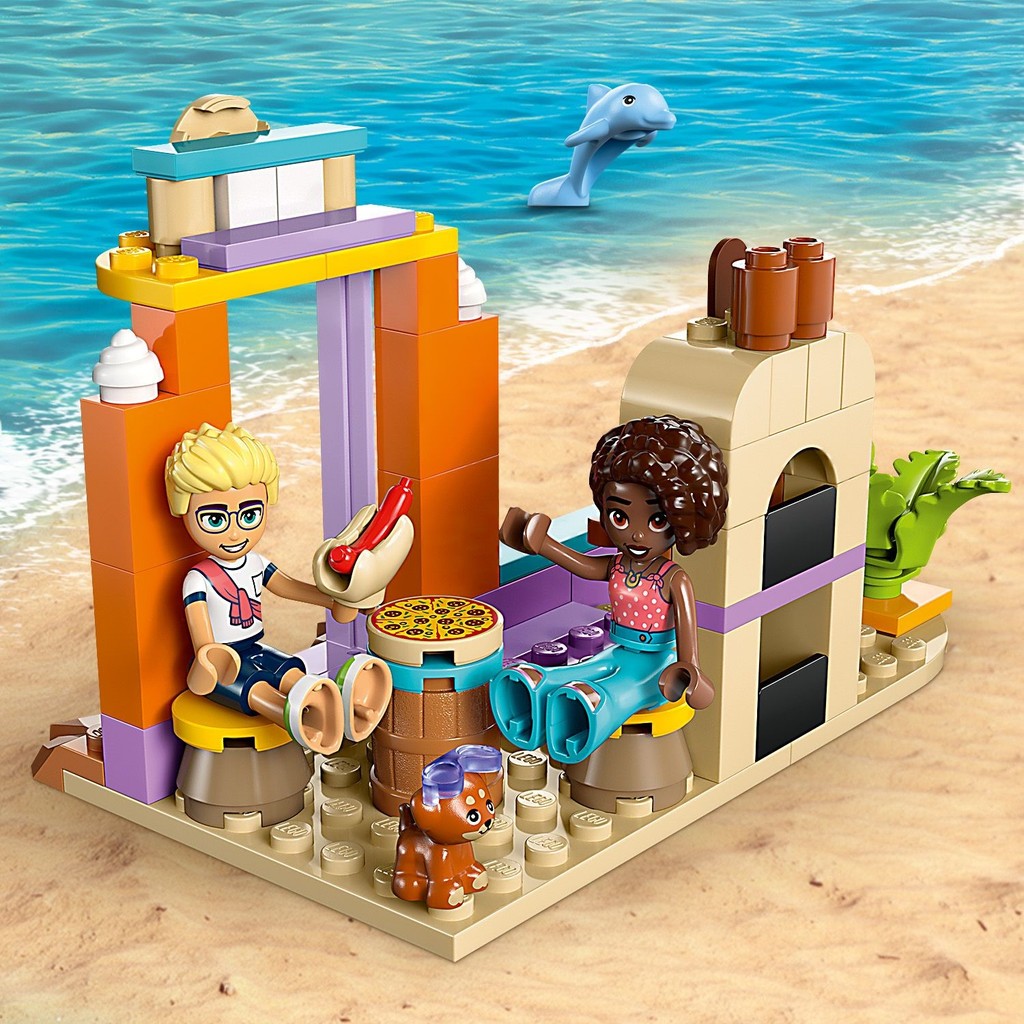 LEGO 42672 Friends Creative Beach and Travel Suitcase Building Toy Set ...