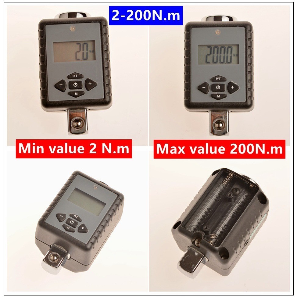 Digital Display Torque Wrench High Precision Maintenance Electronic ...