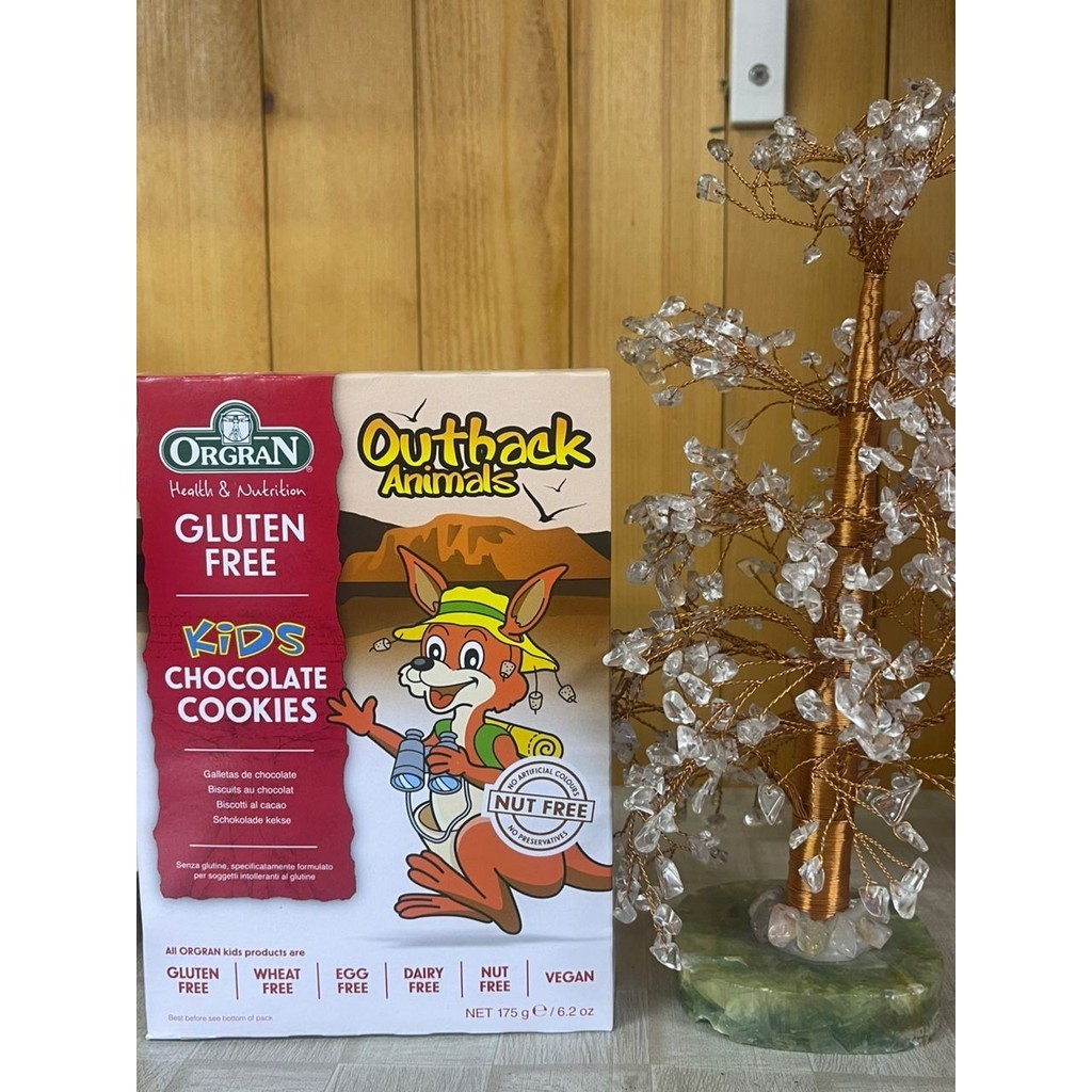 Orgran Gluten Free Outback Animal Kids (Vanilla Cookies & Chocolate Cookies) -175g | Shopee Malaysia