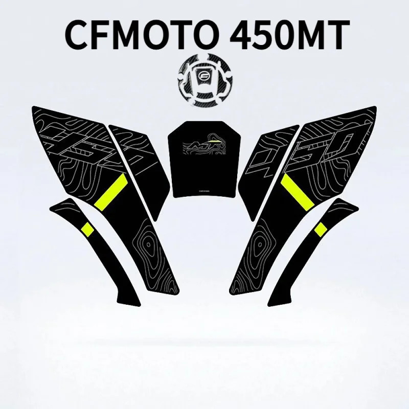 New Model 2024 For CFMOTO 450MT MT450 CF 450 MT Motorcycle Tank Pad ...