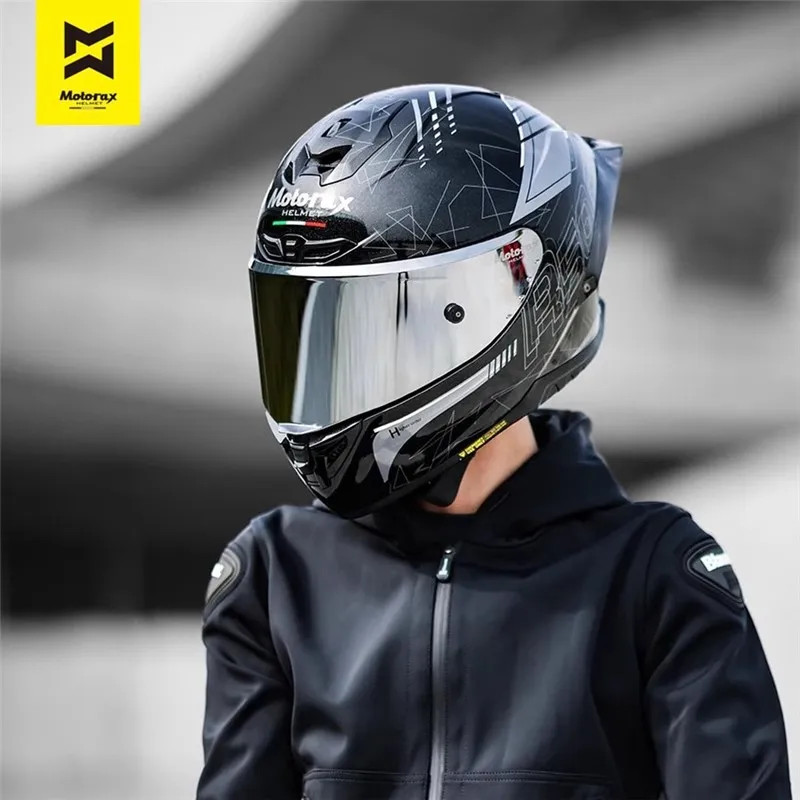 MOTORAX R50S Helmet Full Helmet Professional Racing Track Riding Capacete Four Season Low Noise ...