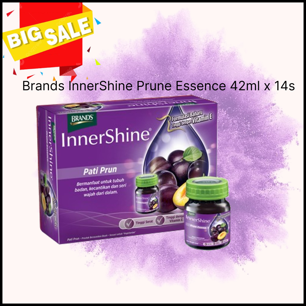 Brand's InnerShine Prune Essence 42ml x 12s (Exp: Nov 2025) | Shopee ...