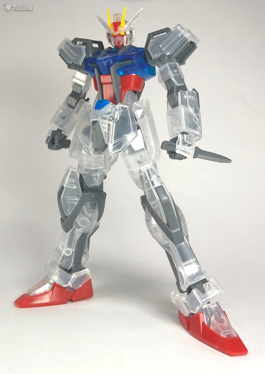 New Product High Model EG1/144 Transparent Edition Strike Niu Gundam ...