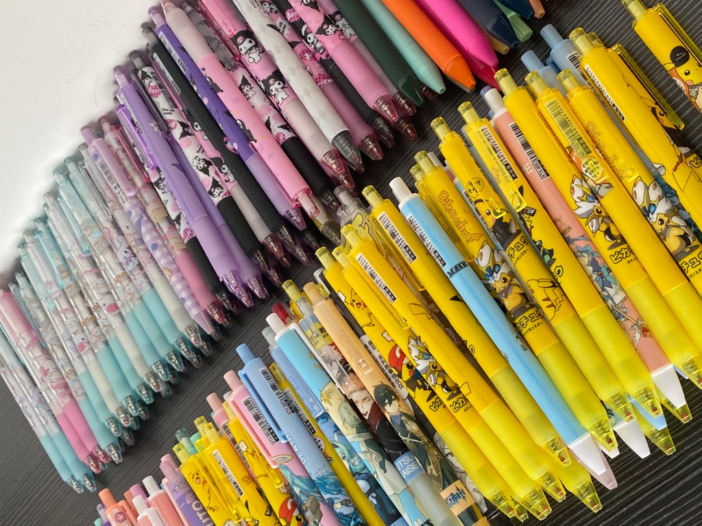 Bulk 50 Cute Cartoon Gel Pens Assorted Fun Designs Smooth Writing for ...