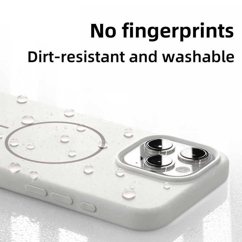 New casing matte anti-fingerprint silicone soft phone case for iPhone 16 15 14 13 12 11 Pro Max ...